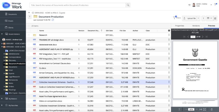 iManage Pricing | LexWorkplace