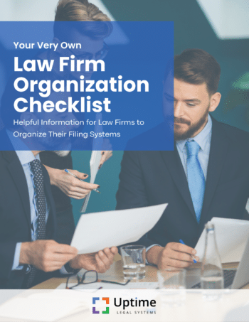 Law Firm File Organization Checklist