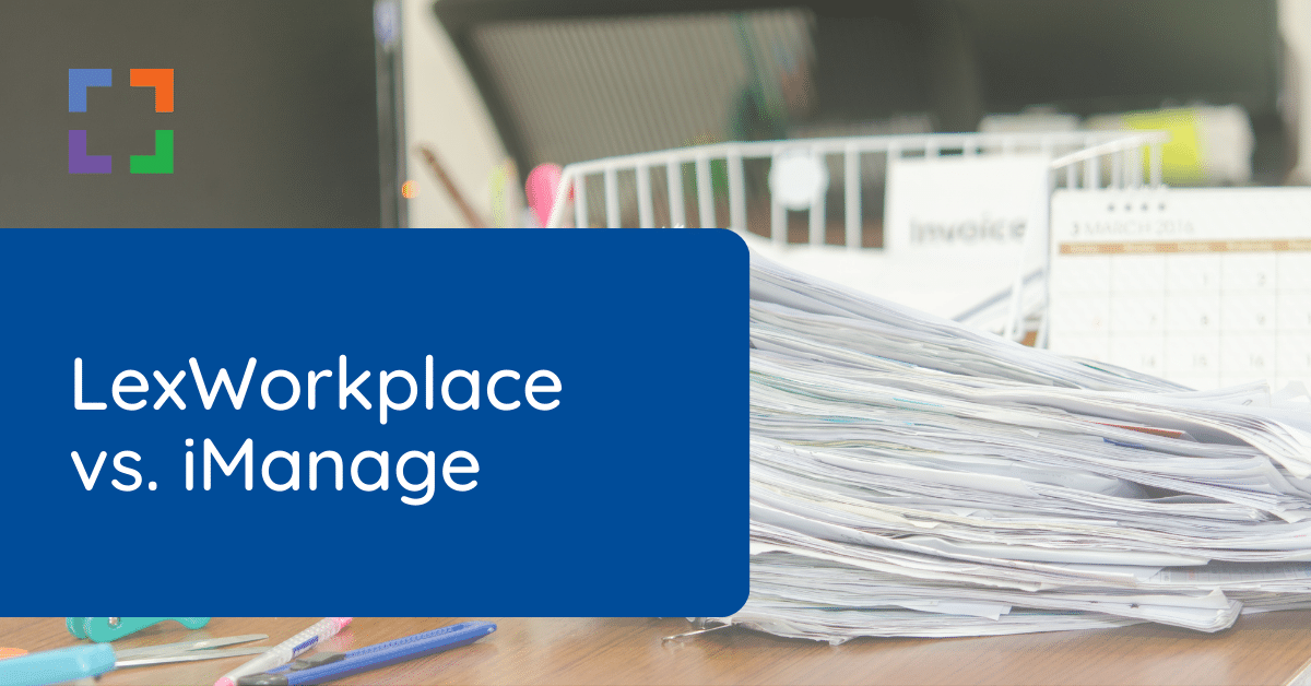 LexWorkplace vs. iManage