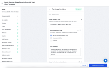 Clio Draft Review | LexWorkplace